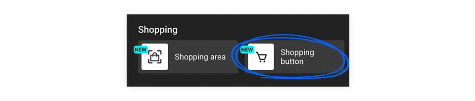 How to use the shopping list feature