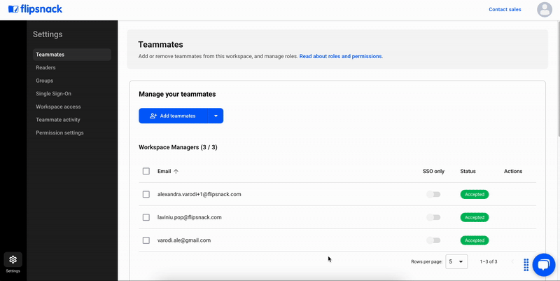 Using the Workspace Manager role (available with the Enterprise plan)