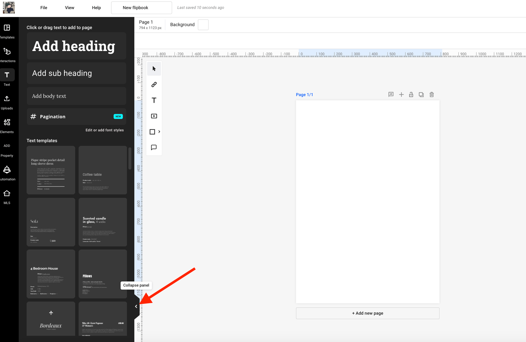 Text editing