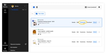 Flipsnack AI package