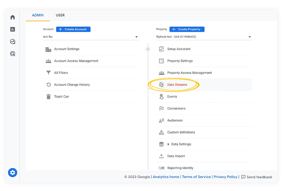 Integrate Google Analytics for in-depth tracking and statistics