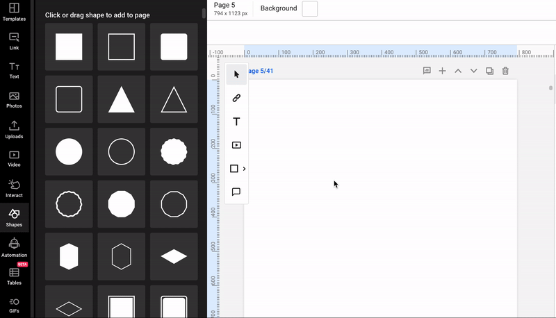 How to use draw tools