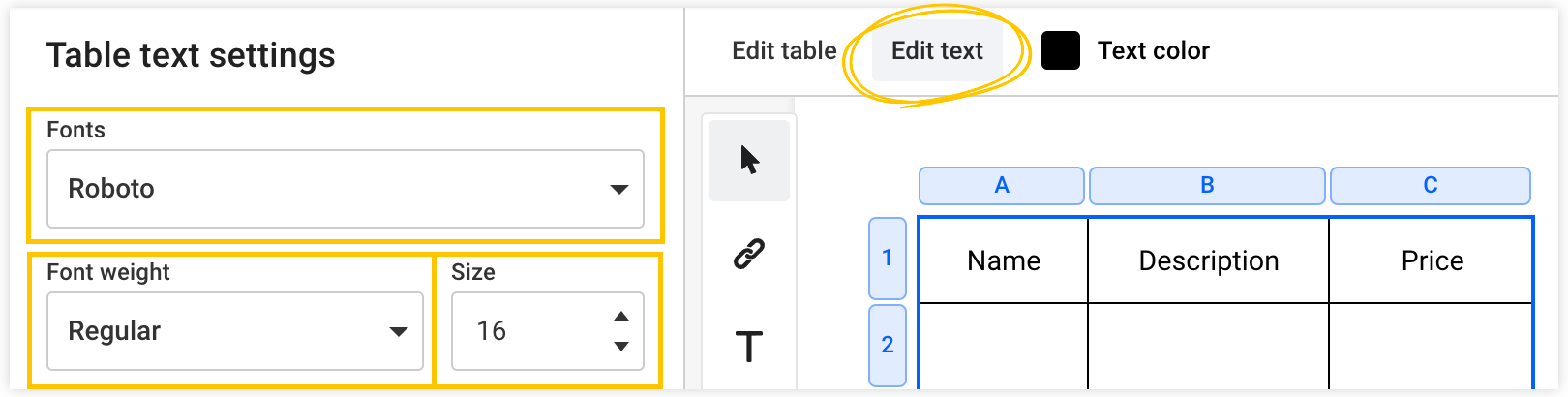 How to add tables in your flipbooks