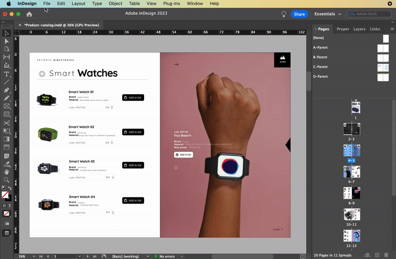 Flipsnack Extension for Adobe InDesign