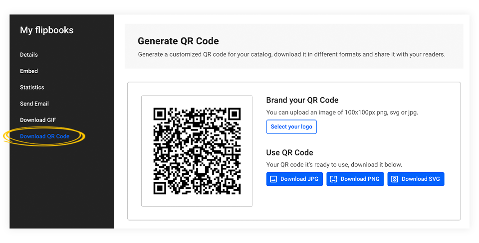 Manage your flipbook with ease