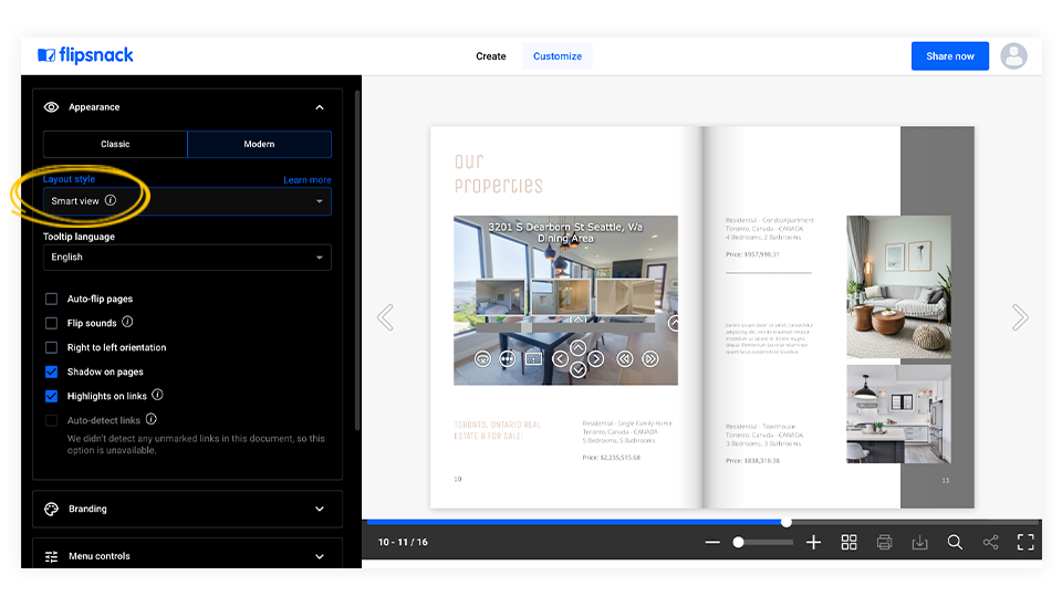 Learn about page view
