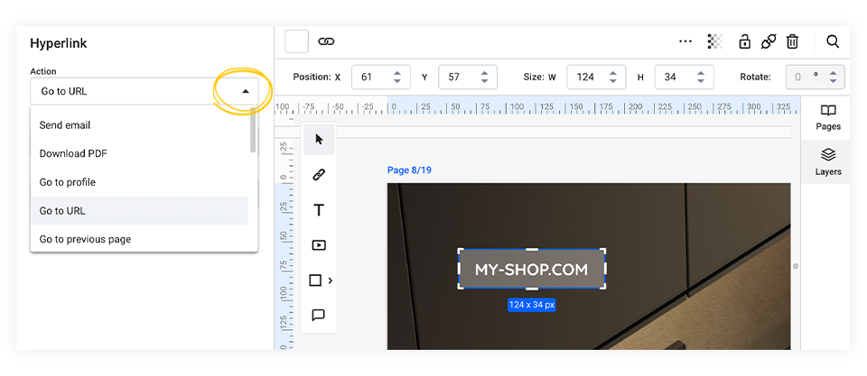 How to add links to your flipbooks