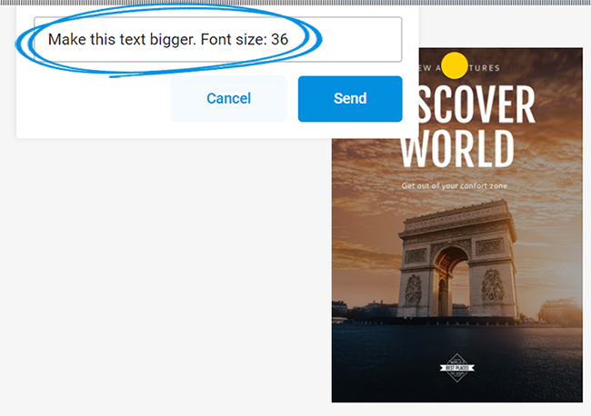 How to add comments in Design Studio