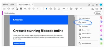 How to flatten a PDF file
