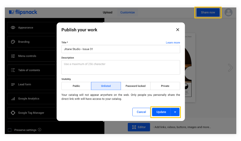 Replace PDF and keep interactions