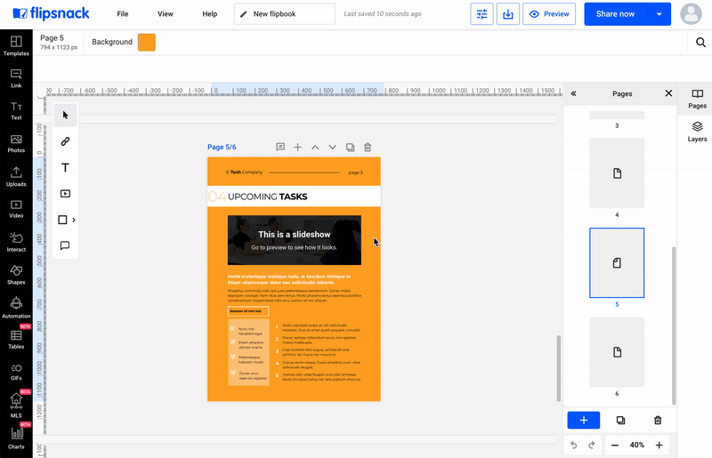 Learn about the Double page layout