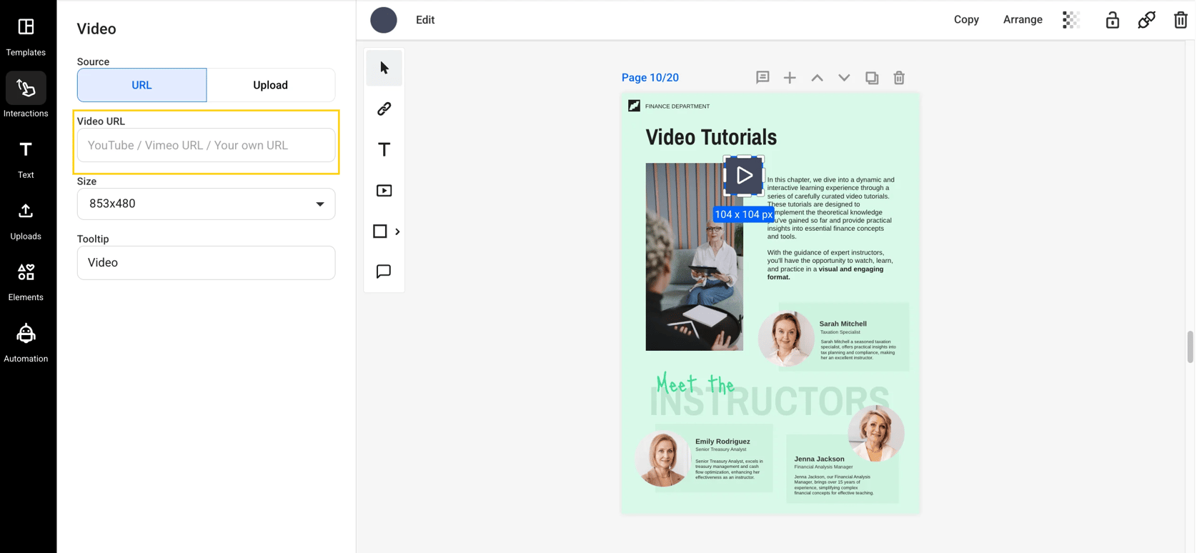 How to add videos and audio to a flipbook
