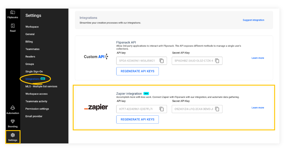 How to automate Gmail notifications for flipbook lead form submissions using Zapier